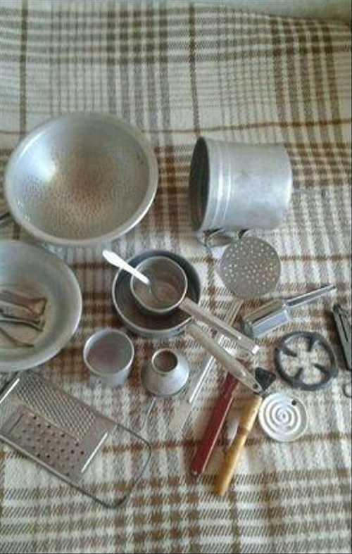 Комплект алюминевой посуды СССР