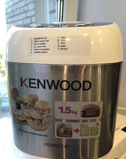 Хлебопечка kenwood BM900