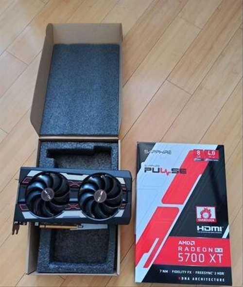 Видеокарта rx 5700 xt
