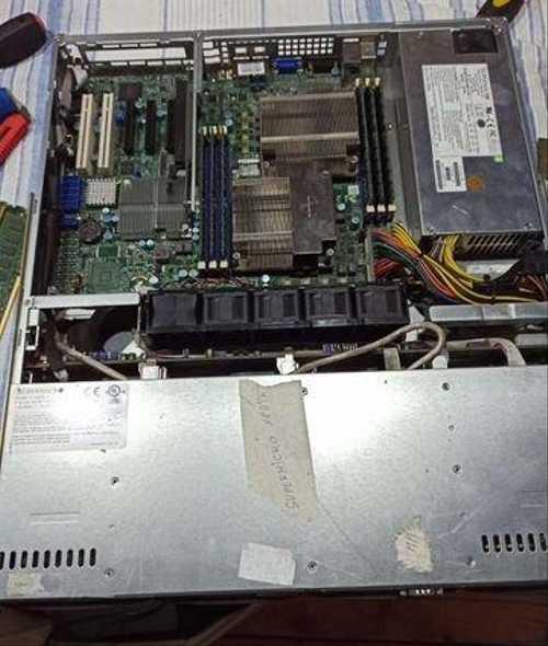 Сервер в сборе Supermicro 813M-6 X8DTL