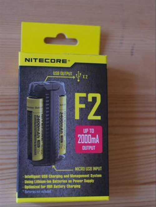 Nitecore F2 - зарядное устройство, повербанк