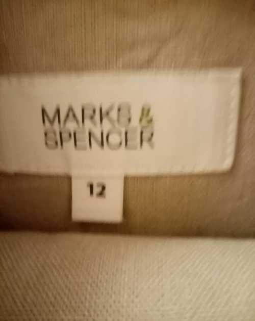 Костюм брючный женский льняной marks&spencer