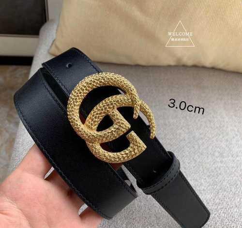Ремень gucci c пряжкой double GG
