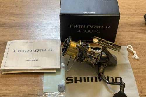 Катушка shimano twin power 4000 pg