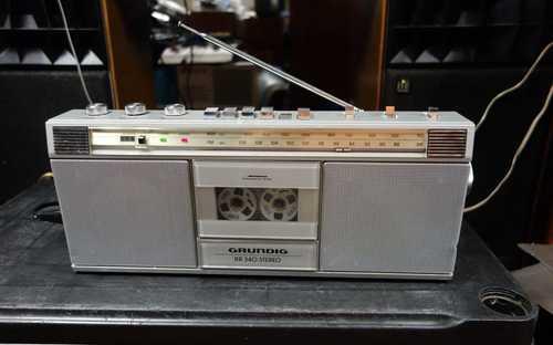 Grundig RR340 магнитола, Germany, 1984 год