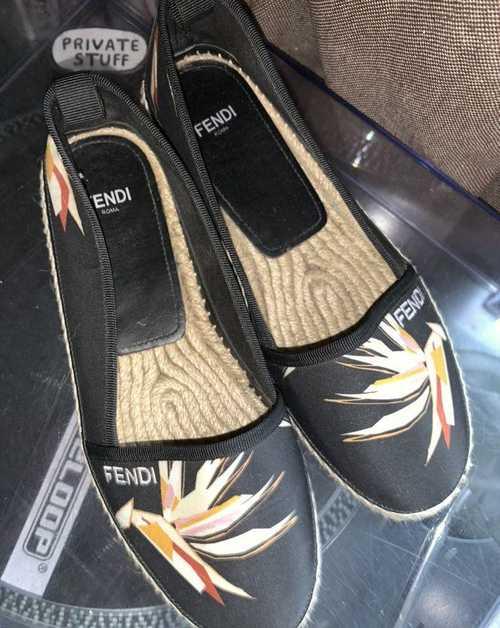 Эспадрильи Fendi. Original. 37