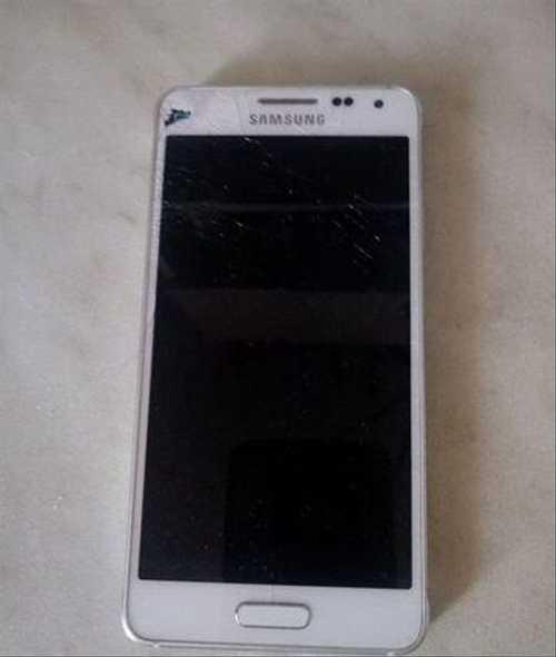 Телефон Samsung Galaxy Alpha на запчасти