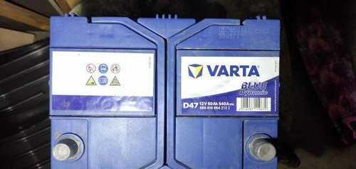 Аккумулятор Varta 60 б/у