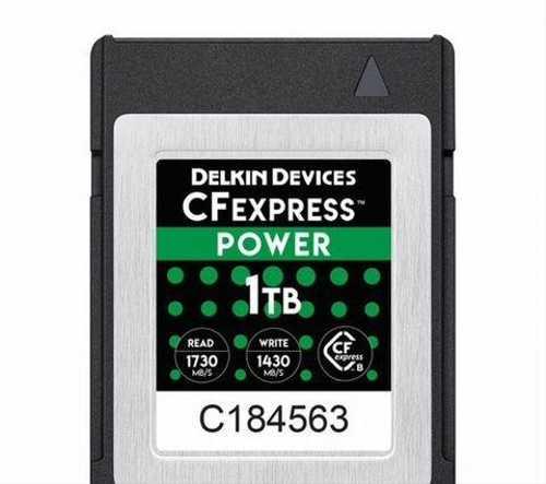 Карта памяти Delkin Devices Power CFexpress 1TB