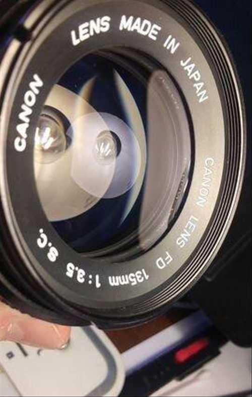 Canon 135mm 3.5 FD S.C. EOS R NEX 7R 7s MFT FX-T