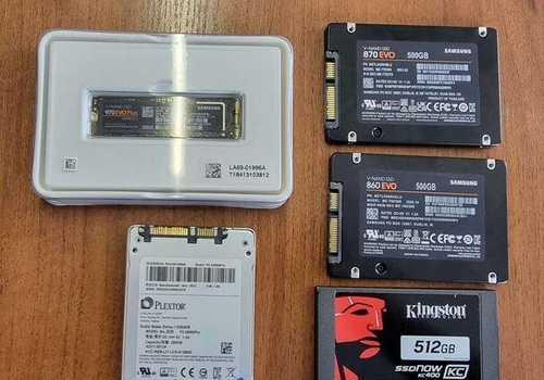 SSD, HDD 500gb