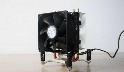 Кулер башня 115x/775 4 pin Cooler Master 2 трубки