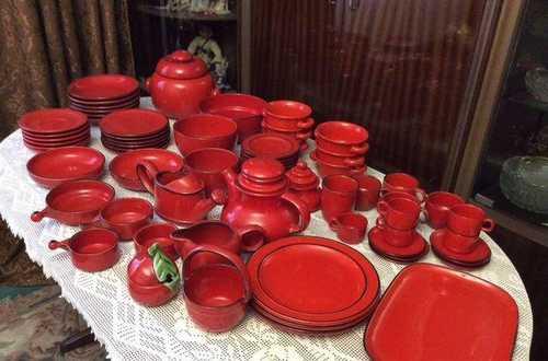 Югославская керамическая посуда набор