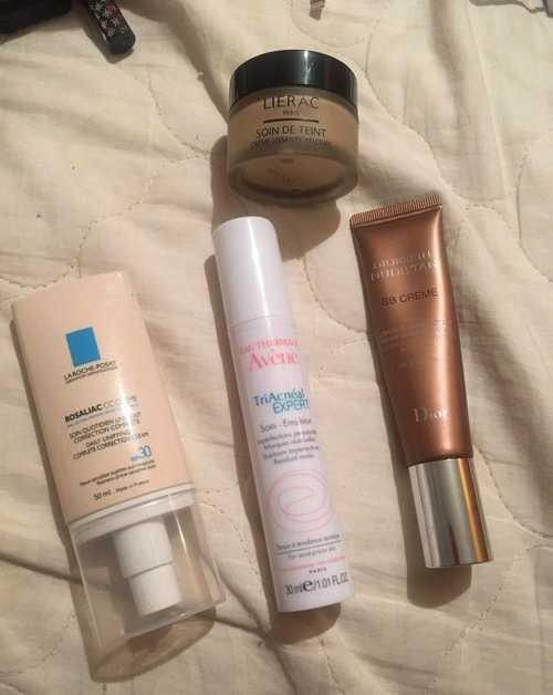 Косметика lierac, avene, Dior, la roche posay