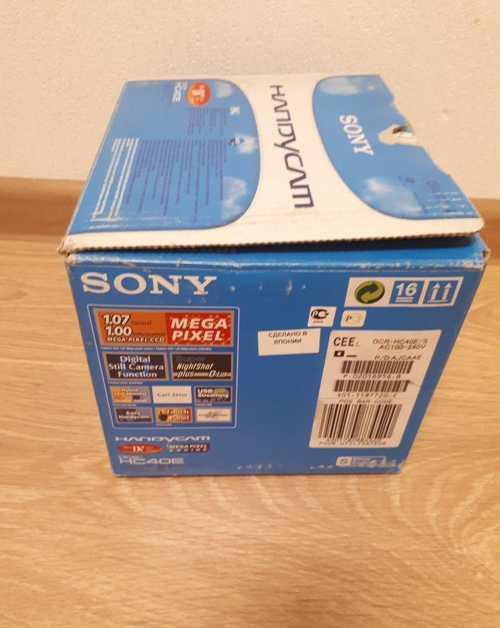 Видеокамера sony DCR-HC 40 E\S