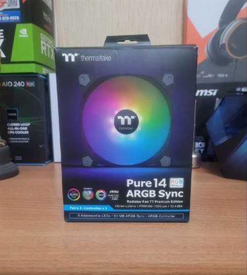 Комплект вентиляторов Thermaltake Pure 14 argb Pre