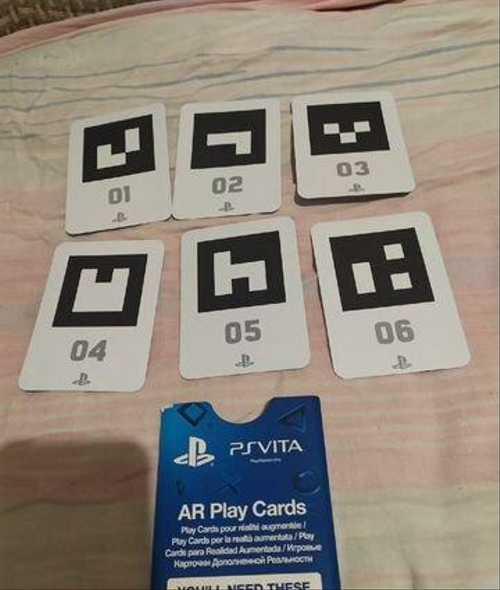 Карточки AR Play Cards (PS Vita)