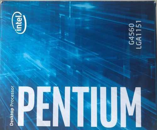 Процессор pentium G4560 LGA1151 BOX
