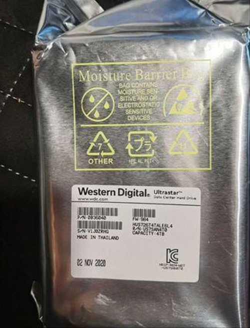 Жесткий диск /hdd wd ultrastar dc hd310 4tb