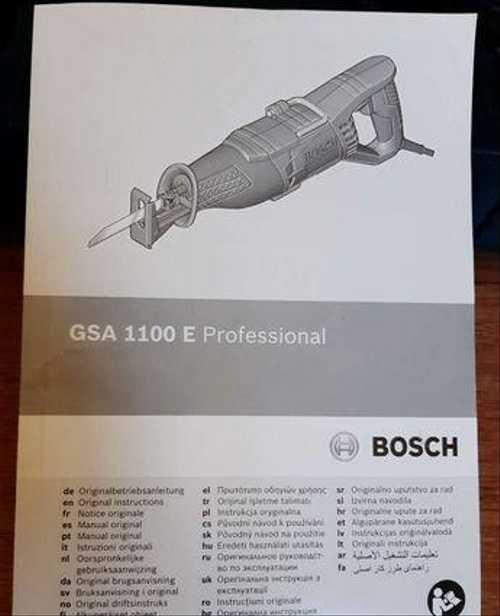 Сабельная пила bosch 1100