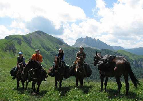 Конный тур в Адыгее "Сказки Большого Тхача"