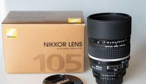 Nikon AF DC-Nikkor 105mm f/2D