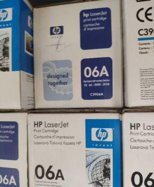 Картриджи HP C3906A для LaserJet 3100, 3150, 5L, 6