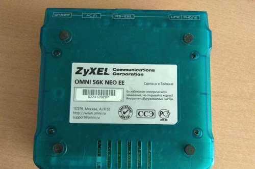 Настройка модема zyxel omni 56k