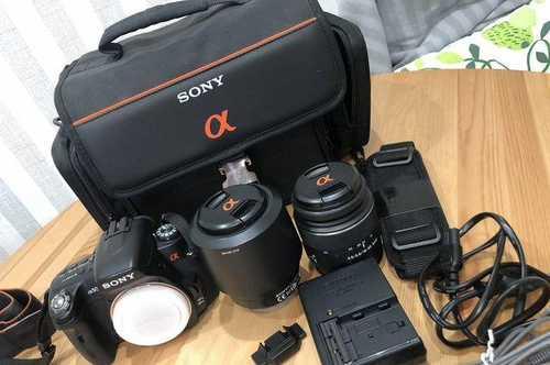 Зеркальный фотоаппарат sony dslr-A500