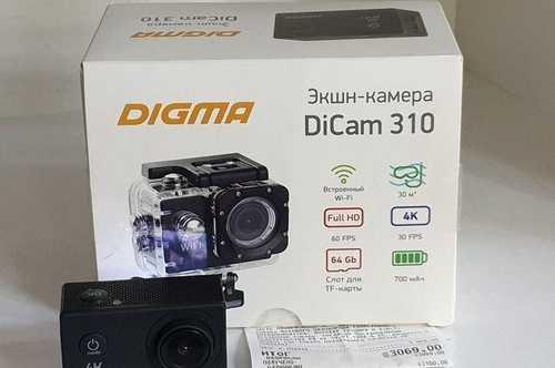 Экшн-камера Digma DiCam 310