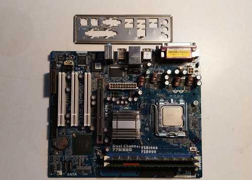 ASRock 775i65G + Pentium E2160 + 1024 и 256 MB DDR