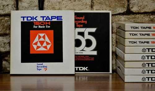 Катушки TDK tape 150H с лентой 18см 370м