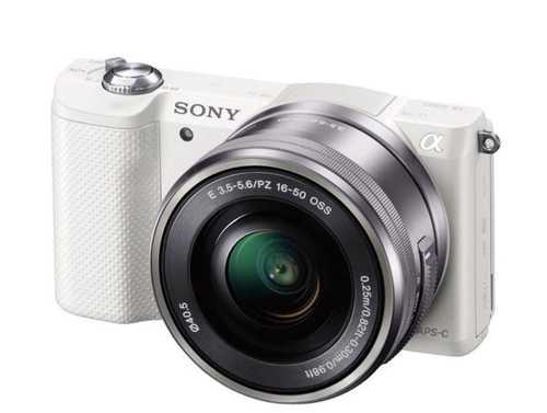 Sony alpha a5000 kit 16-50 white
