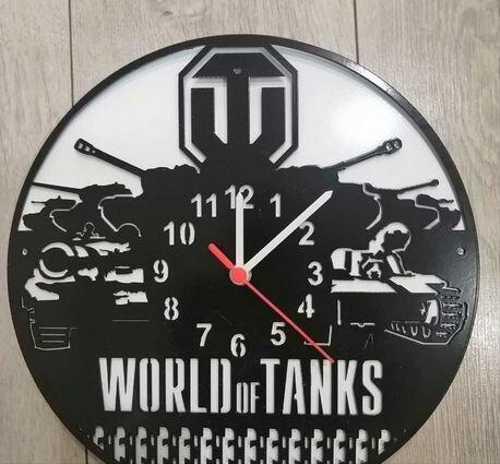 Часы сувенирные подарочные world OF tanks