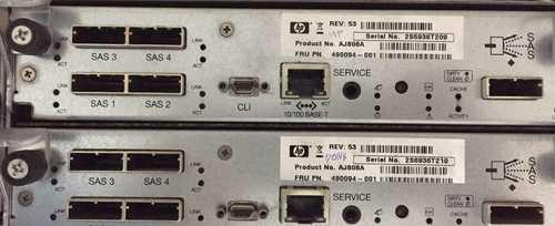Контроллер HP SAS MSA2300SA G2, 490094-001, AJ808A