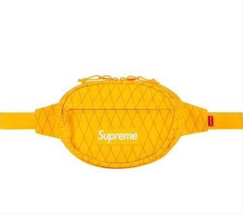 Сумка Supreme Waist Bag Yellow