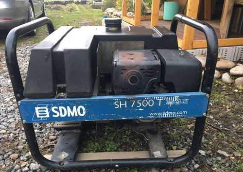 Бензогенератор sdmo sh 7500T