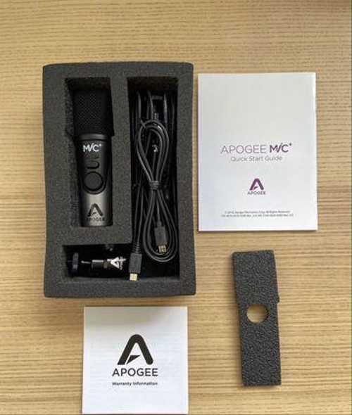 Микрофон Apogee Mic plus 96k новый