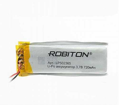 Ак-р Li-Pol 502365 (3.7V-720mAh) с защитой, (R)