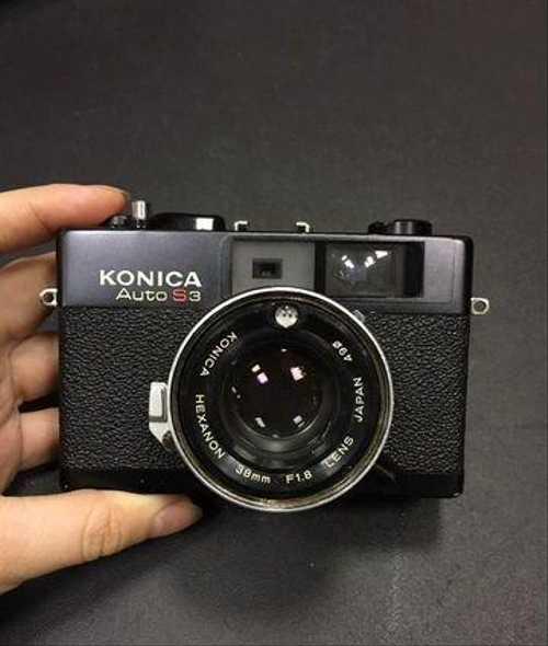 Плёночный фотоаппарат Konica Auto S3