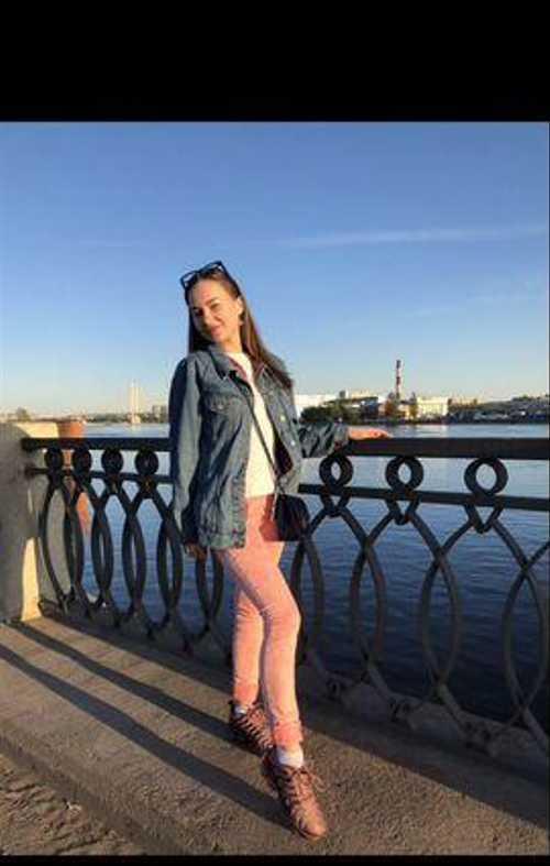 Джинсы и джинсовка с мехом