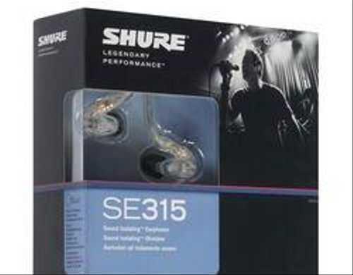 Профессиональные мониторные наушники Shure SE315