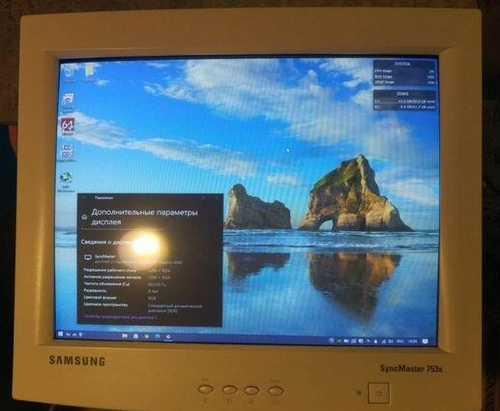 ЭЛТ монитор Samsung SyncMaster 753s