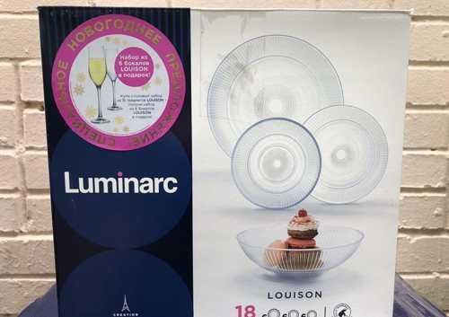 Столовый сервиз luminarc люминарк louison 18 предм