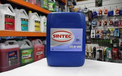 Sintec hlp. Масло гидравлическое Синтек 46. HLP 46 Sintec артикул. Sintec 20л. Масло гидравлическое Sintec HLP 46 20л.