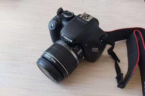 Зеркальный фотоаппарат canon 550