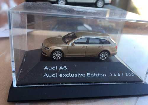 Модель Audi A6 1:87 herpa