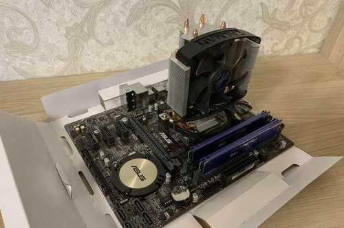 Комплект intel core i7-4770 + asus h97m-e