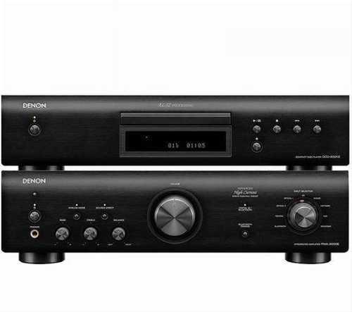 Комплект Denon PMA-600NE + DCD-600NE Black