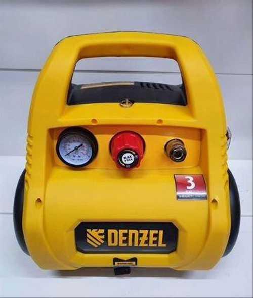 Воздушный безмасляный компрессор Denzel 1,1 кВт